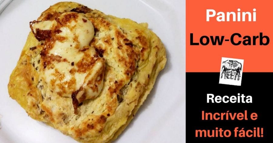 [Receita] Como Fazer Panini Low-Carb